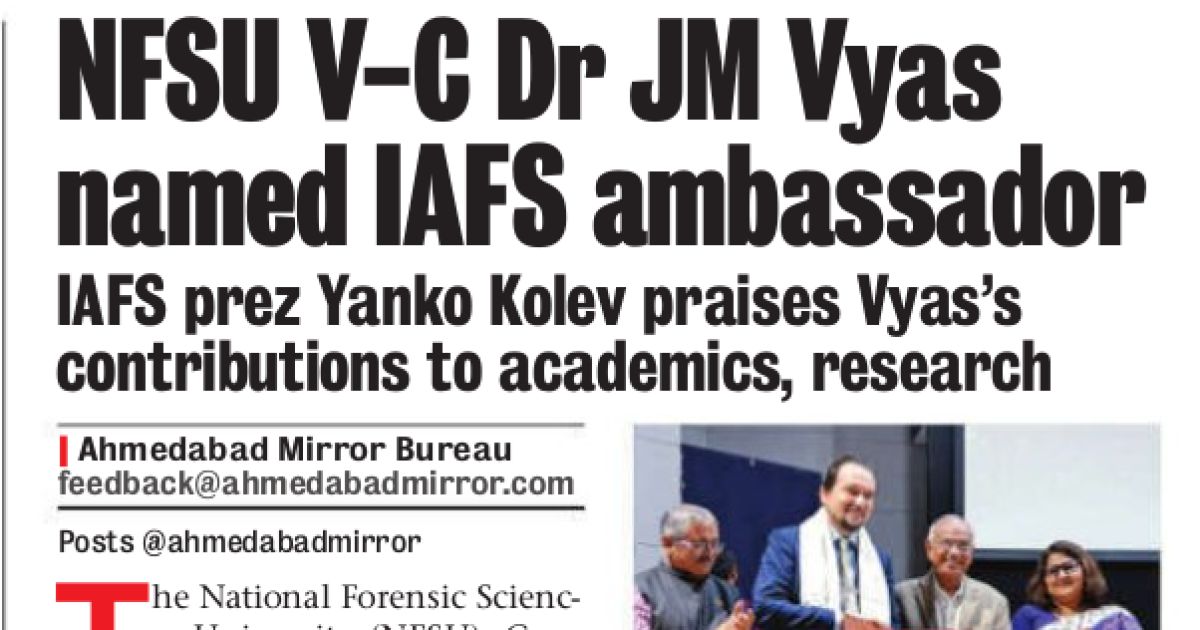 Clipping of ePaper - Ahmedabad Mirror - Ahmedabad Mirror