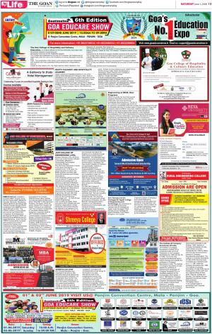 The Goan The Goan in School, Sat, 1 Jun 19