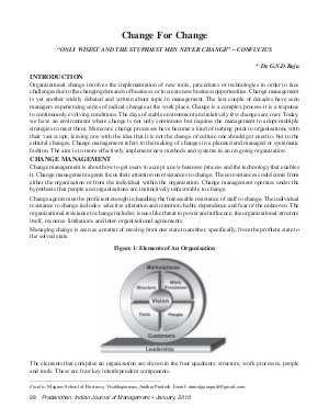Prabandhan: Indian Journal Of Management : PIJM-Jan10-Article4-Change ...