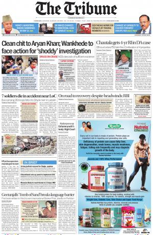 Tribune India The Tribune, Sat, 28 May 22