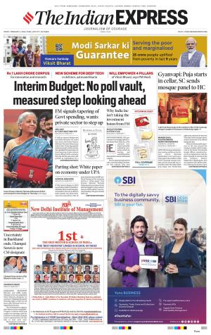 Indian Express Pune, Fri, 2 Feb 24