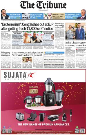 Tribune India The Tribune, Sat, 30 Mar 24