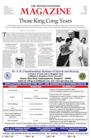 The Sunday Standard Magazine e-newspaper in English by The New Indian ...