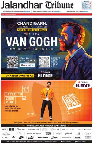 Tribune India Jalandhar Tribune, Fri, 2 Aug 24