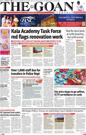 TG e-newspaper in English by The Goan