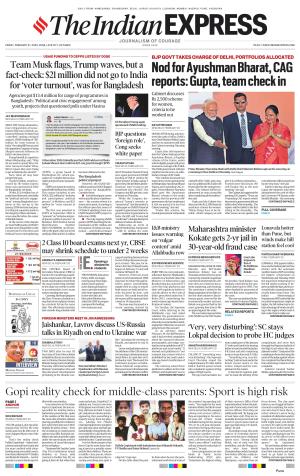 Indian Express Pune, Fri, 21 Feb 25