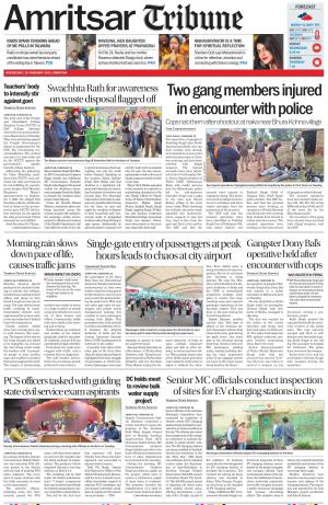 Tribune India Amritsar Tribune, Wed, 26 Feb 25