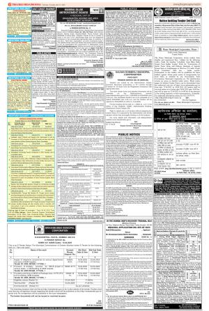 Public Notices Archive e-newspaper in English by Free Press Journal