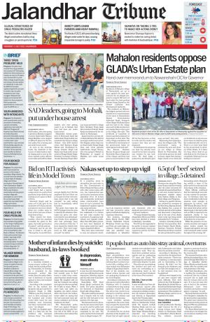 Tribune India Jalandhar Tribune, Thu, 3 Jul 25