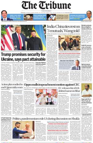 Tribune India The Tribune, Tue, 19 Aug 25