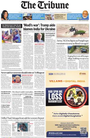 Tribune India Delhi Edition, Fri, 29 Aug 25