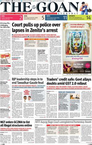 THE GOAN e-newspaper in English by The Goan