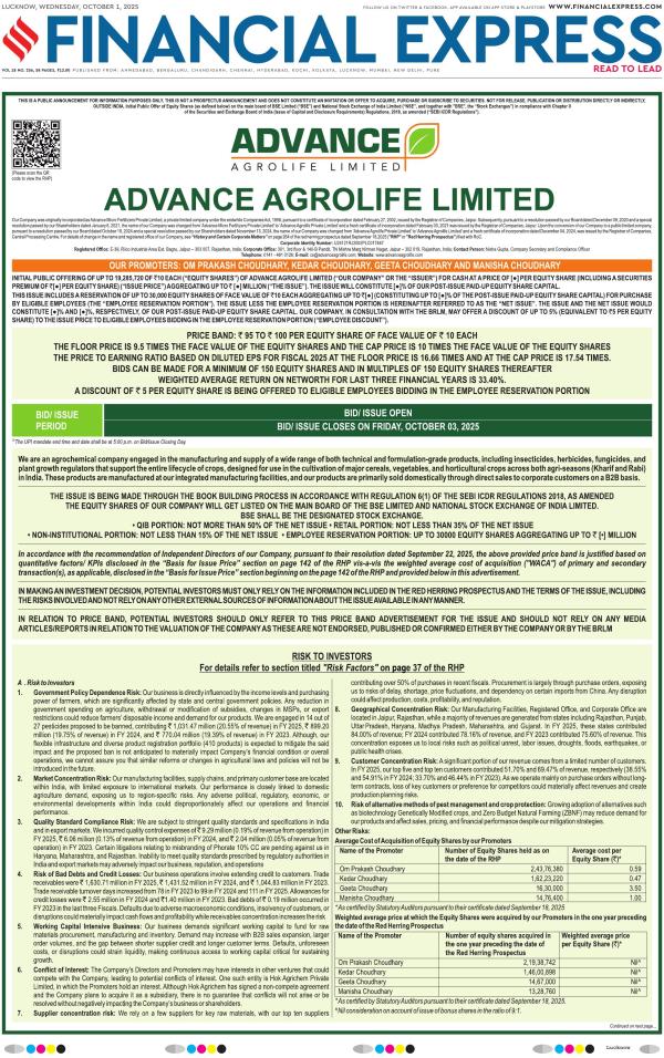 Financial Express Epaper: English E-paper, Today's Business Newspaper ...