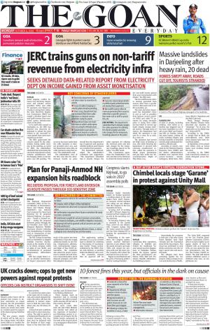TG e-newspaper in English by The Goan